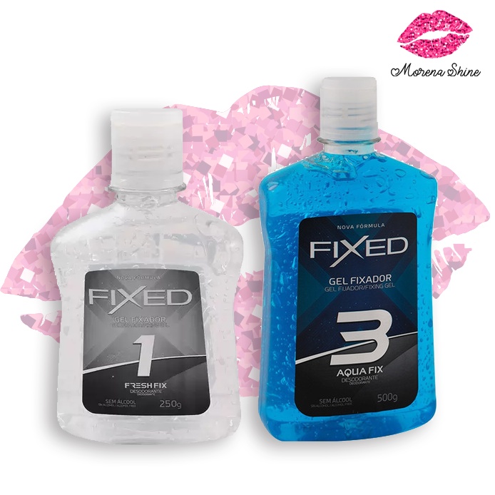 Gel Fixador de Cabelos - Fixed Fresh Fix ou Acqua Fix | Shopee Brasil