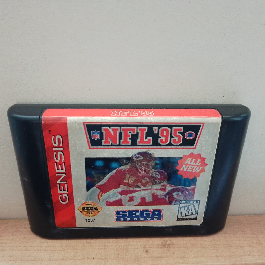 Jogo NFL '95 Sega Mega Drive Genesis Original | Shopee Brasil