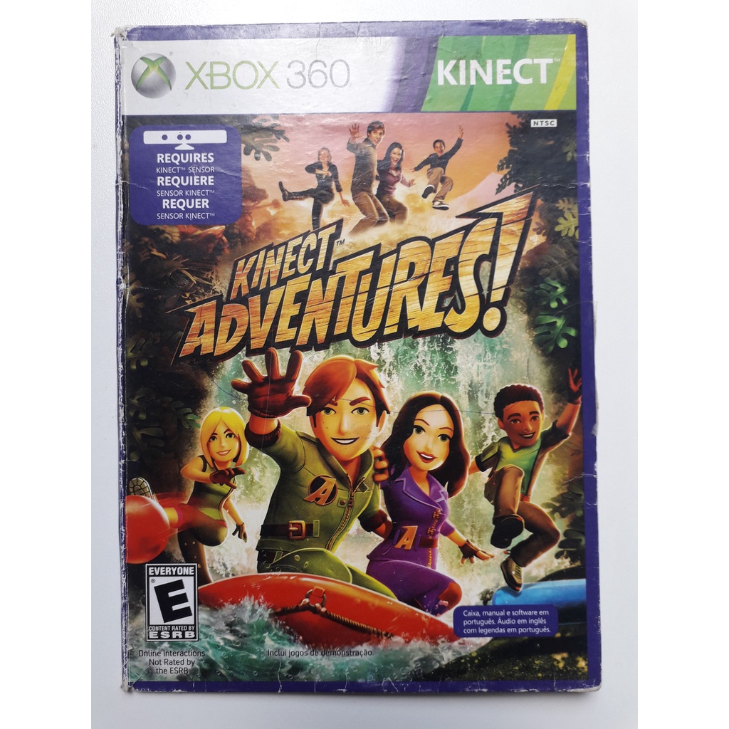 Jogo Xbox 360 Kinect Adventure Cartelado - Mídia Física (Usado ...