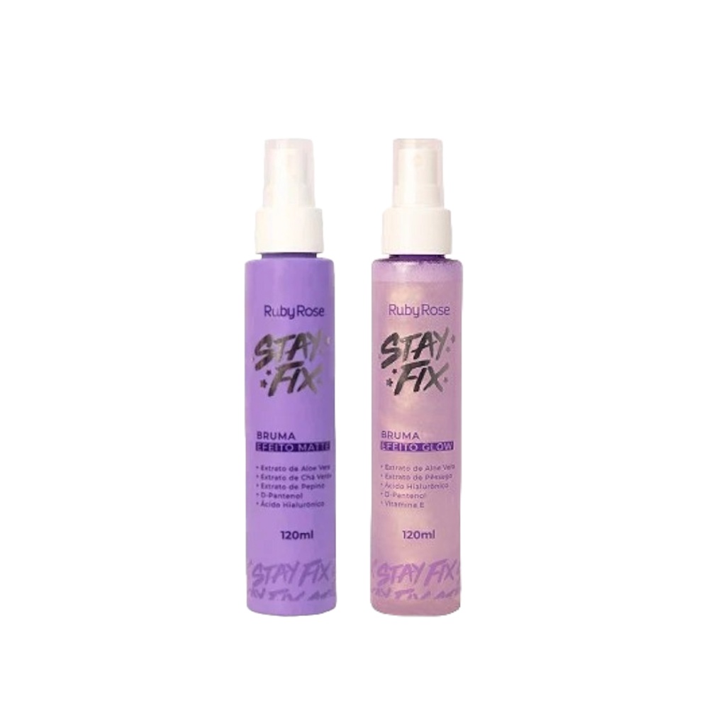 Bruma Facial Linha Stay Fix Ruby Rose | Shopee Brasil