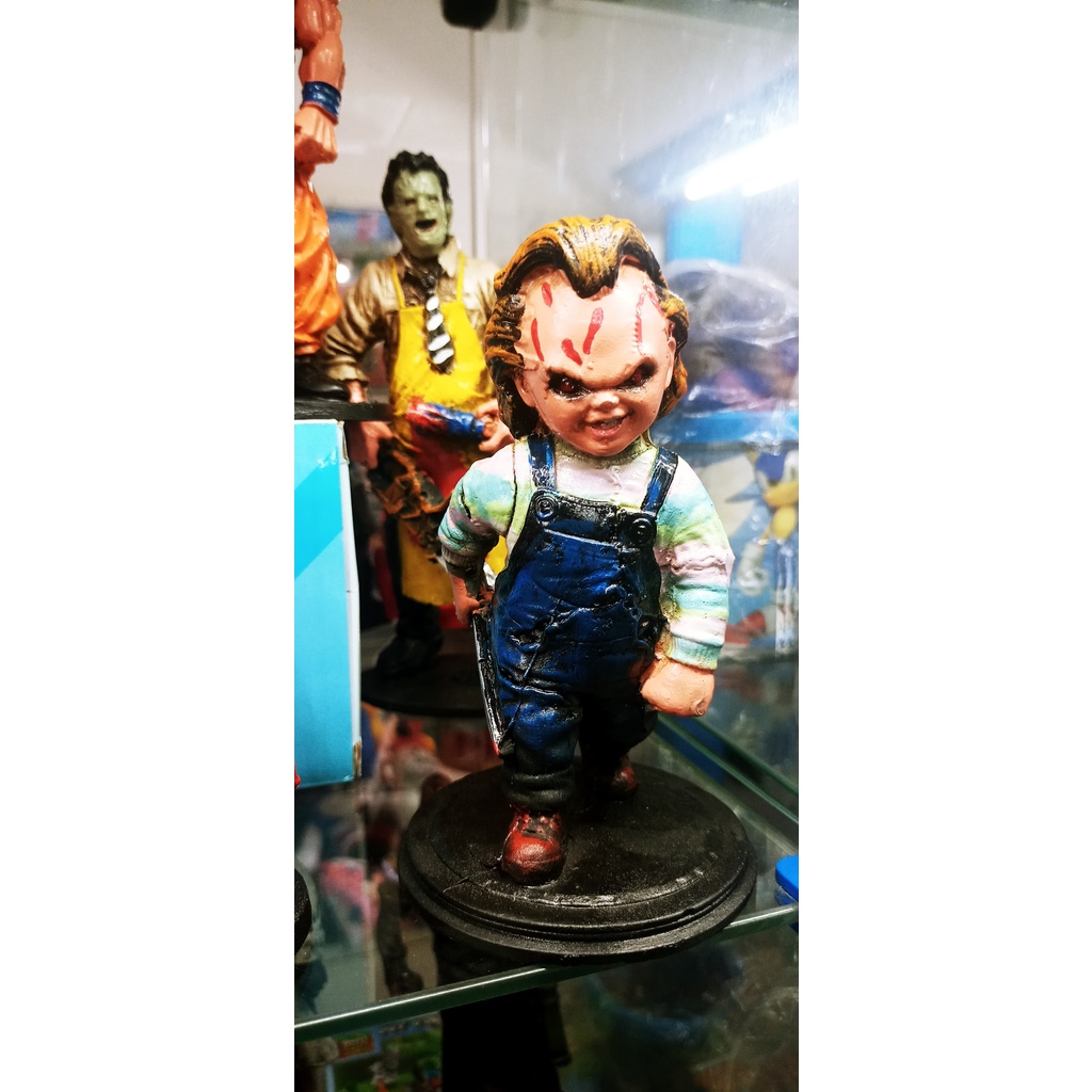 Personagem Boneco Chucky Em Resina | Shopee Brasil