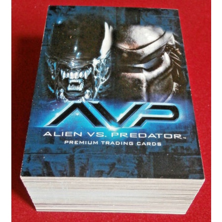 Cartas do filme Alien vs Predador AvP Premium Trading Cards 2004(90 ...