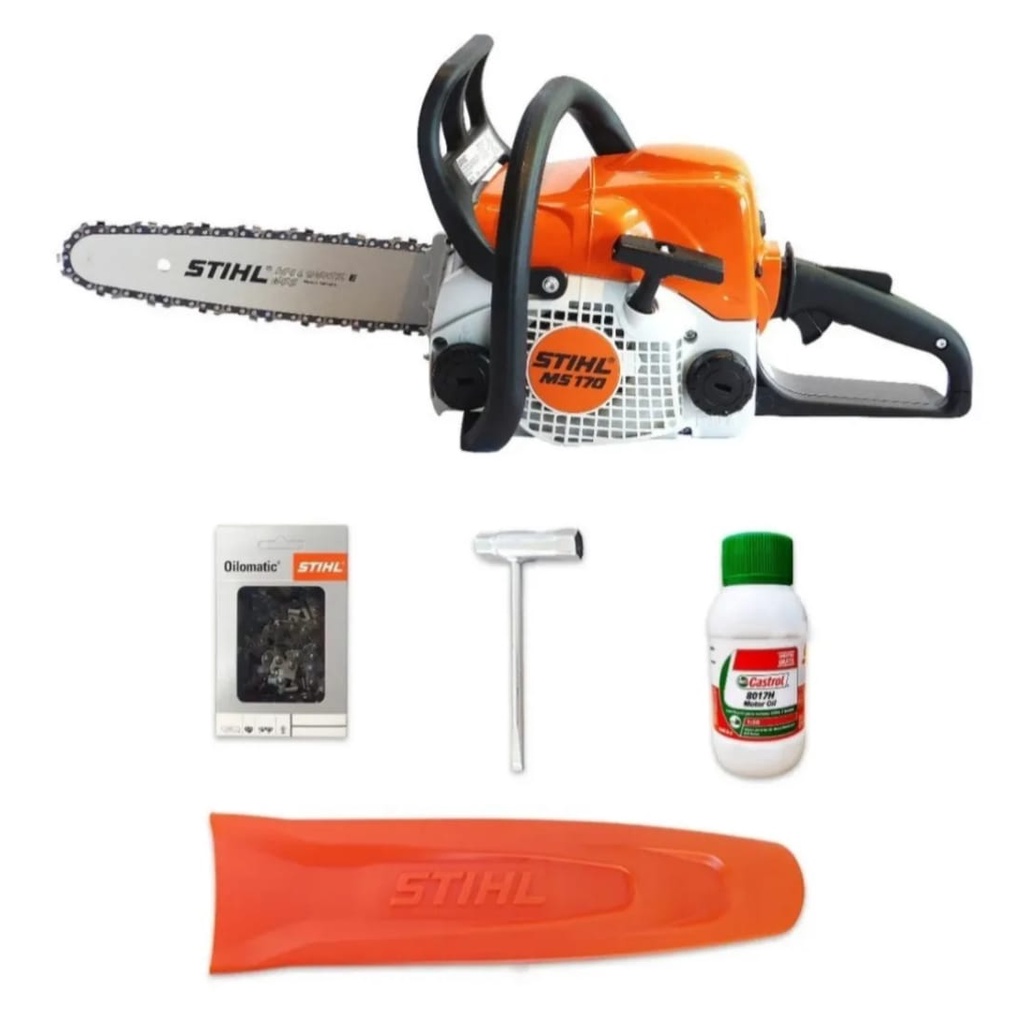 Motosserra Stihl MS 170 Sabre 30 CM Para Sua Jardinagem | Shopee Brasil