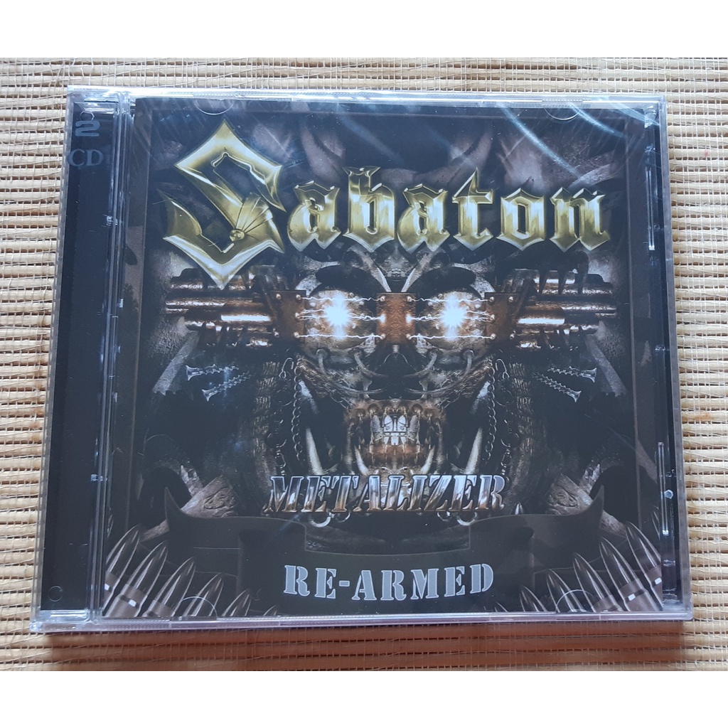 CD DUPLO SABATON - METALIZER RE-ARMED | Shopee Brasil