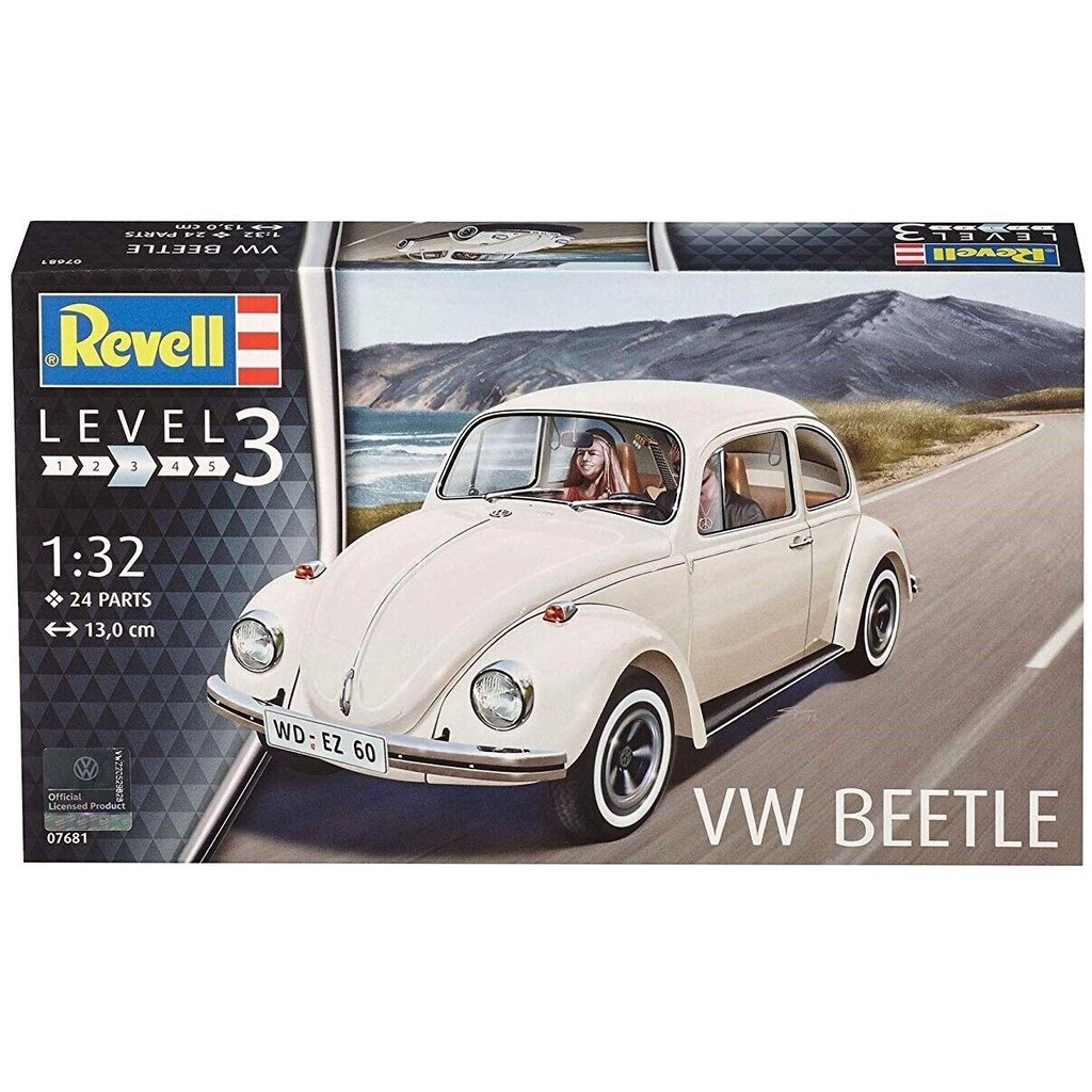 Revell 07681 Vw Beetle 1 32 Shopee Brasil