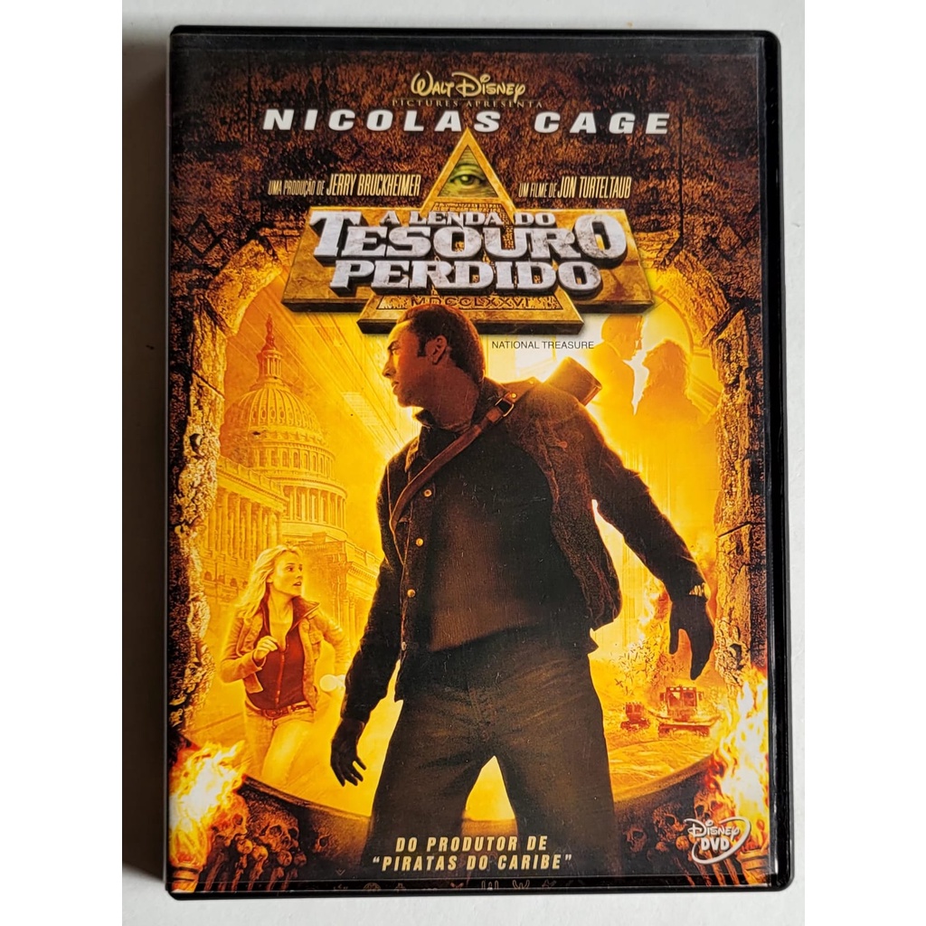 A Lenda do Tesouro Perdido - Dvd | Shopee Brasil