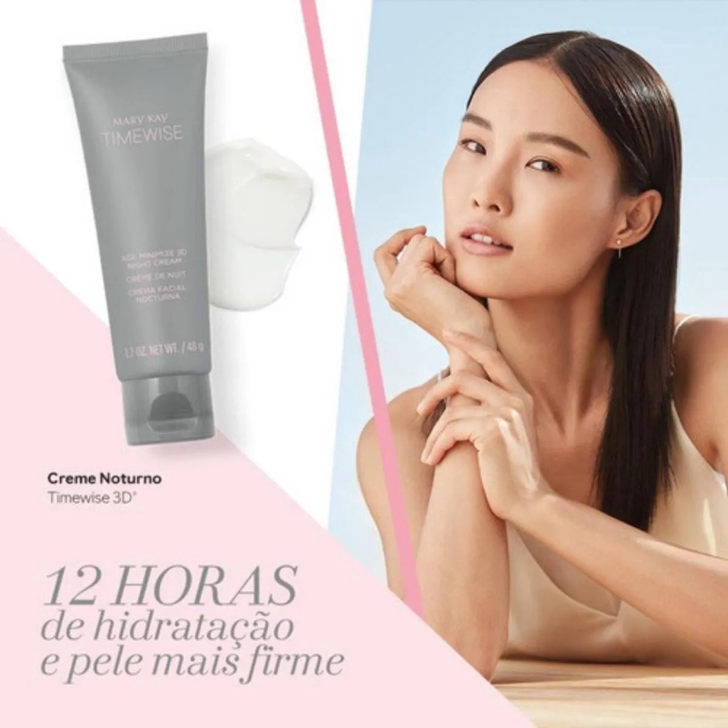 Creme Noturno TimeWise 3D MISTA/OLEOSA Mary Kay | Shopee Brasil