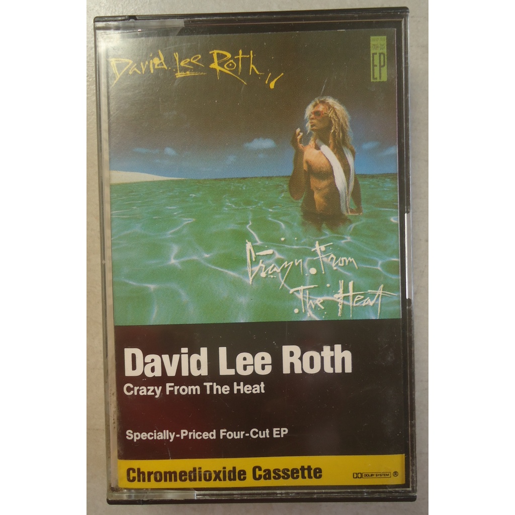 David Lee Roth 1985 Crazy From The Heat Fita K7 Original Importada ...
