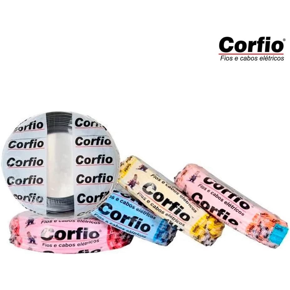 Cabo Elétrico Corfio Flexível 1,5mm Rolo 100m Escolha A Cor | Shopee Brasil
