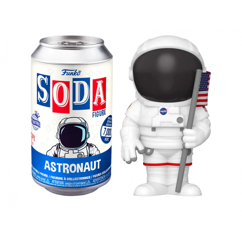 FUNKO VINYL SODA ICON NASA - ASTRONAUT 63904 NOVO ORIGINAL | Shopee Brasil