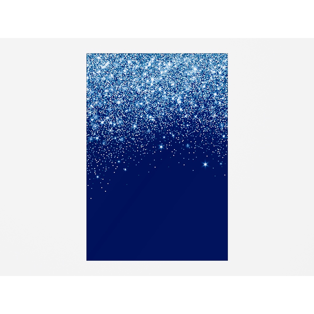 Painel De Festa 3d Vertical - Efeito Glitter Azul com Prata - 1,50 x 2 ...