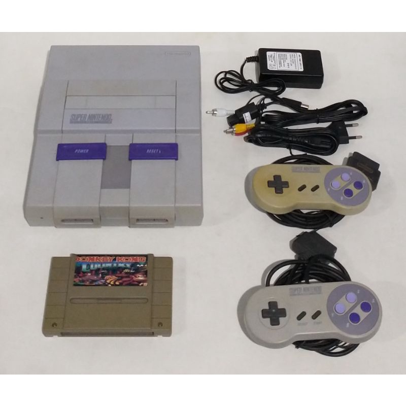 Console Super Nintendo FAT SNSM-001 | Shopee Brasil