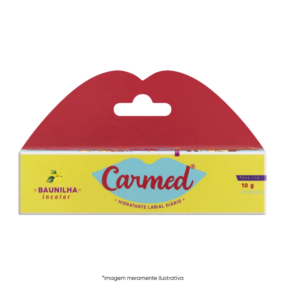 Hidratante Labial Carmed com 10g | Shopee Brasil