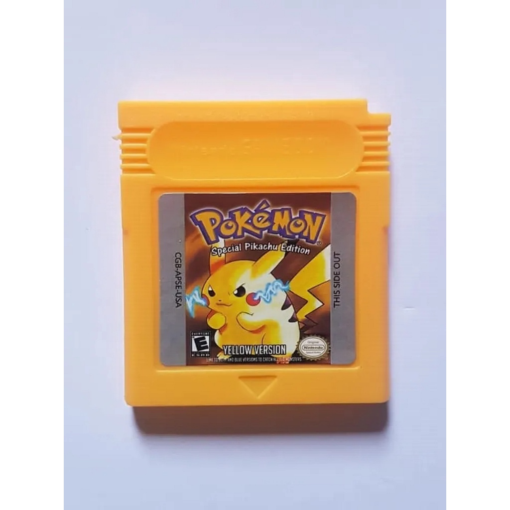 Pokemon Yellow Version Legendado Em Ingles Game Boy Gb | Shopee Brasil