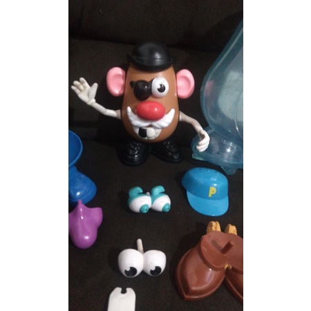 boneco senhor batata com maleta e algumas peças | Shopee Brasil