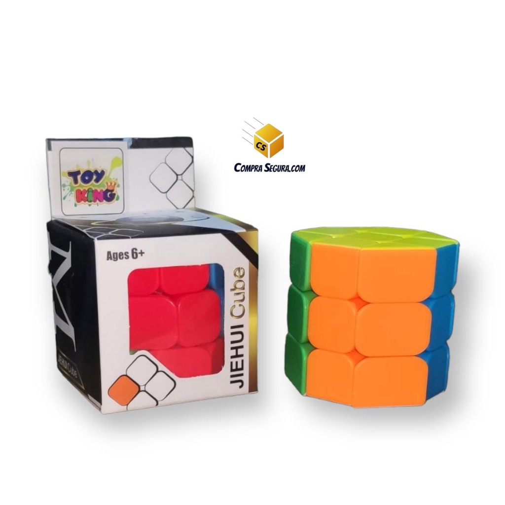 Cubo mágico profissional cilíndrico hexagonal | Shopee Brasil