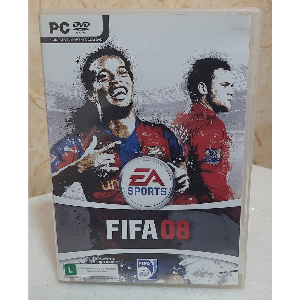 Fifa 08 Original - PC DVD-ROM - Escorrega o Preço