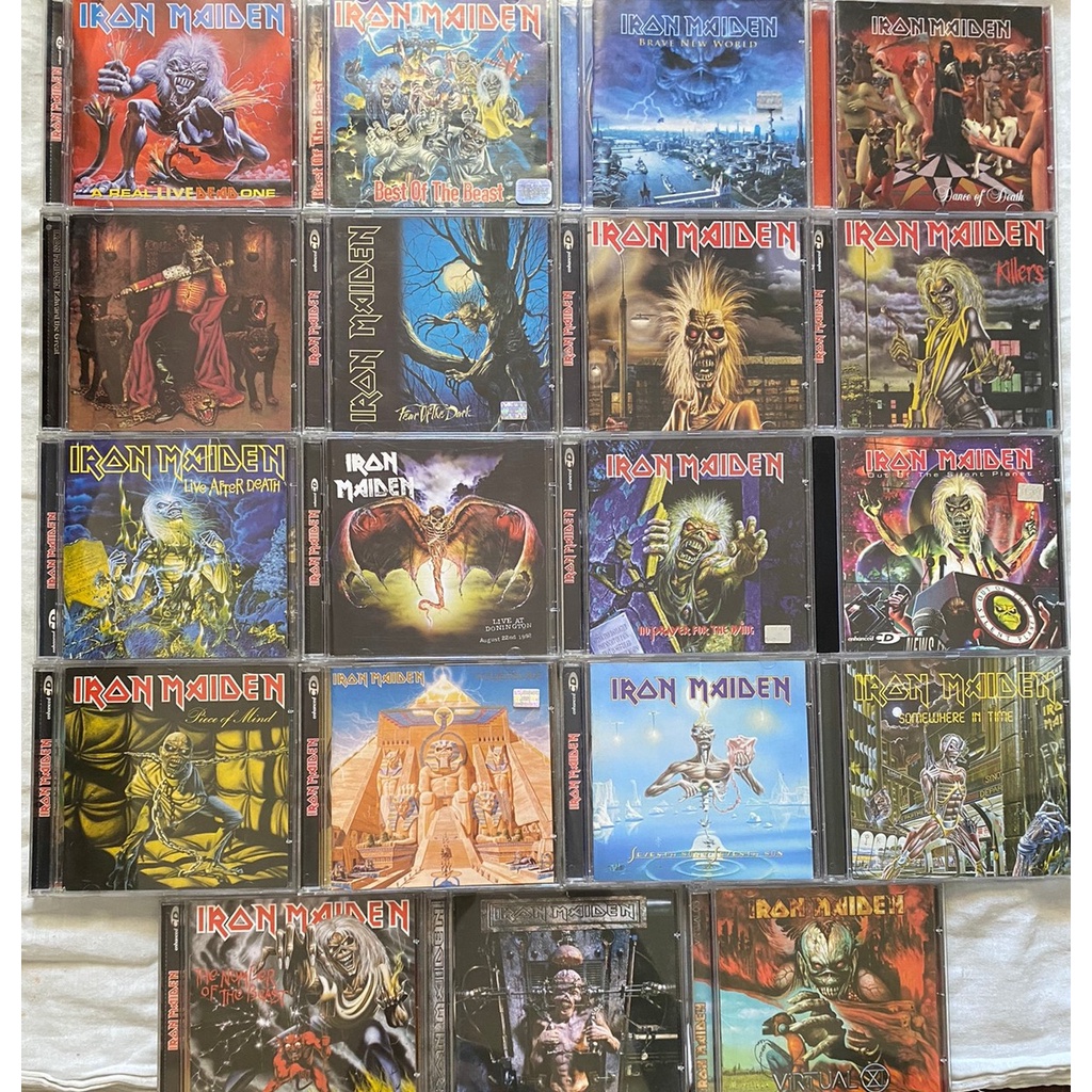 CDs da banda Iron Maiden | Shopee Brasil