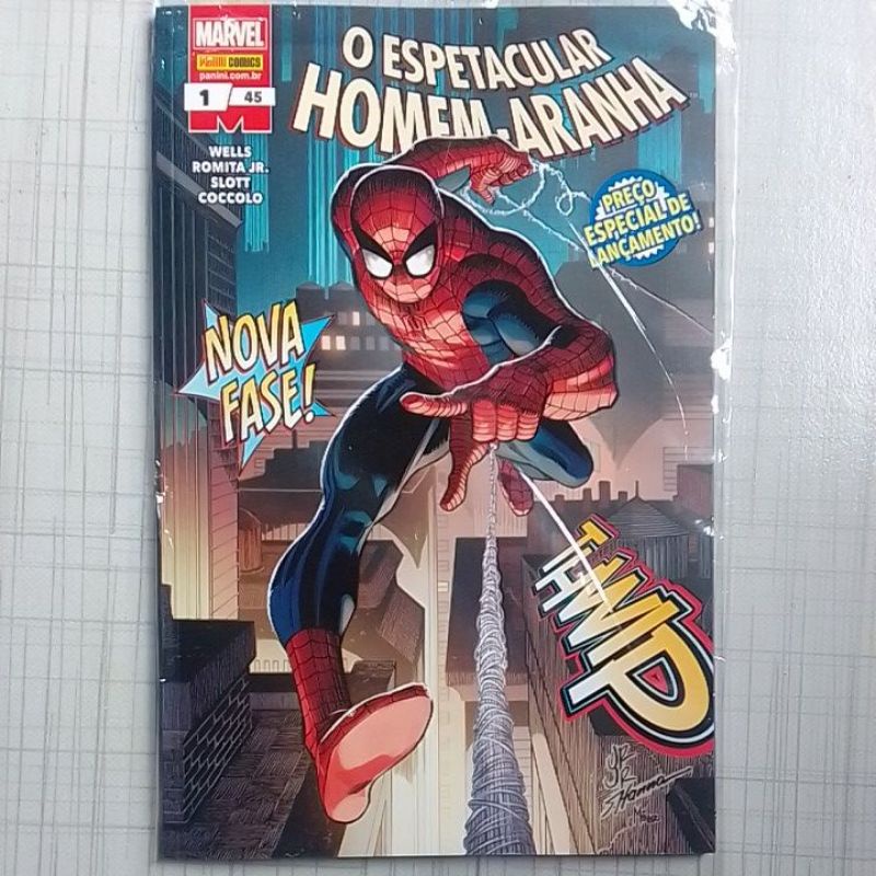 O Espetacular Homem Aranha 1/45 - Panini | Shopee Brasil