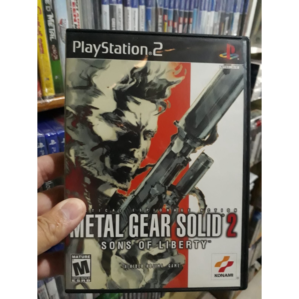 Jogo Metal Gear Solid 2 - Sons of Liberty PS2 | Original | Completo ...