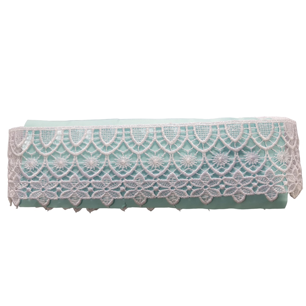 Renda Guipir Guipure Aplicar em Tecido XL62 Metros | Shopee Brasil