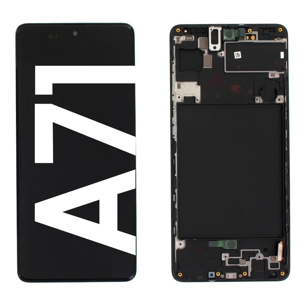 Tela Frontal Touch Display A71 A715 Com Aro Incell | Shopee Brasil