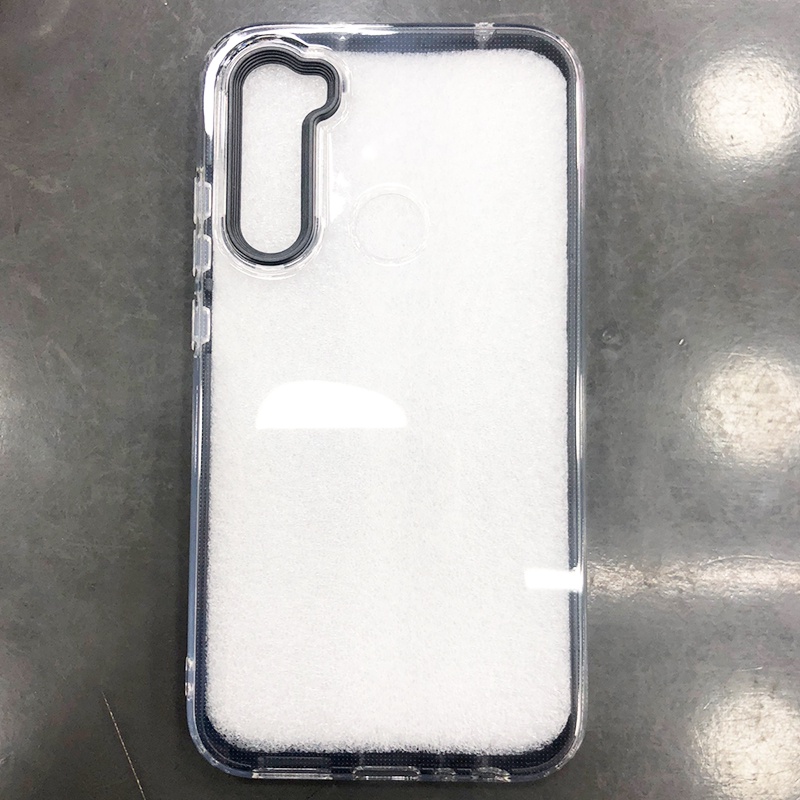 Capa Case Transparente 3 em 1 Redimi Note 8 Capinha Protetora Silicone ...