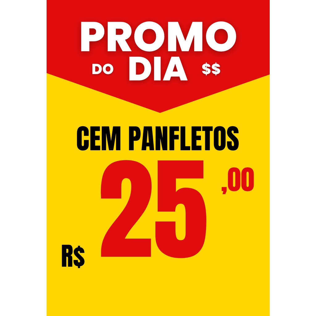 Panfletos Flyer Tamanho A5 CEM Unidades 14x20 | Shopee Brasil