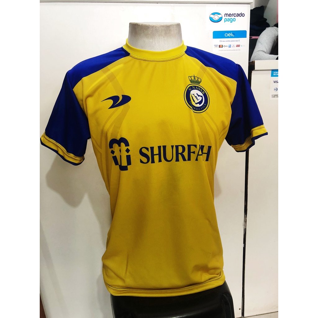 Al Nassr 22 23 Camisa De Futebol Riyadh Saudita 2022 2023 Ronaldo Cr7