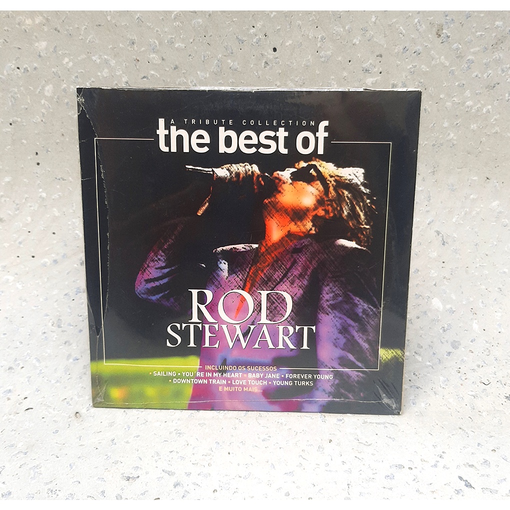 Cd Rod Stewart - A tribute collection The best of | Shopee Brasil