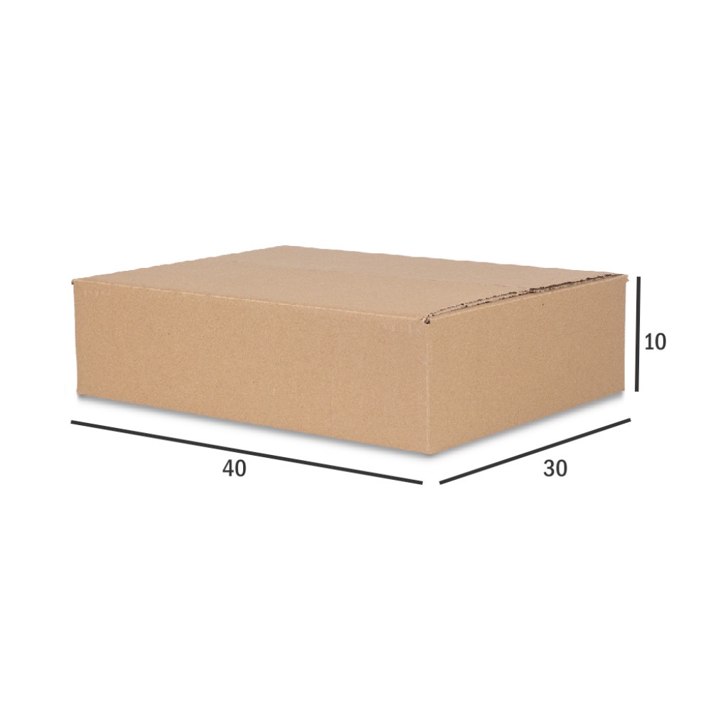 8 Caixas de Papelão Envios 40x30x10 Papelão Ondulado Espessura 3mm para ...