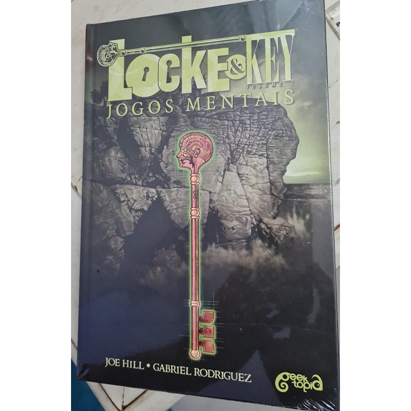 LOCKE & KEY 2 Jogos Mentais - Nova Lacrado- capa Dura Joe Hil Gabriel ...