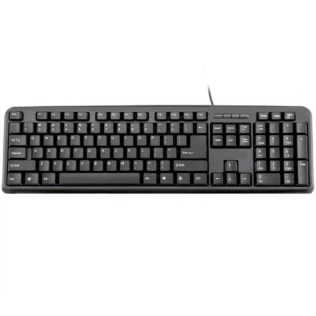 Teclado Usb Padrão ABNT2 Brasileiro Super Macio Notebook Pc Computador ...