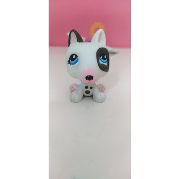 LPS Littlest pet shop Bull terrier pet que vinha na agenda | Shopee Brasil