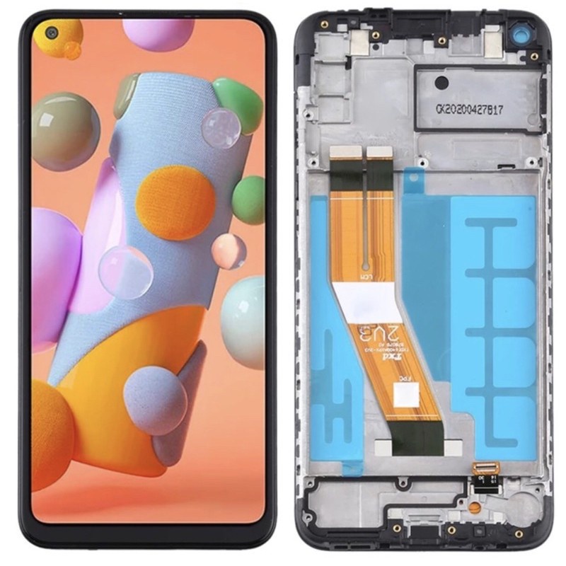 TELA FRONTAL DISPLAY LCD TOUCH A11 A115 COM ARO | Shopee Brasil