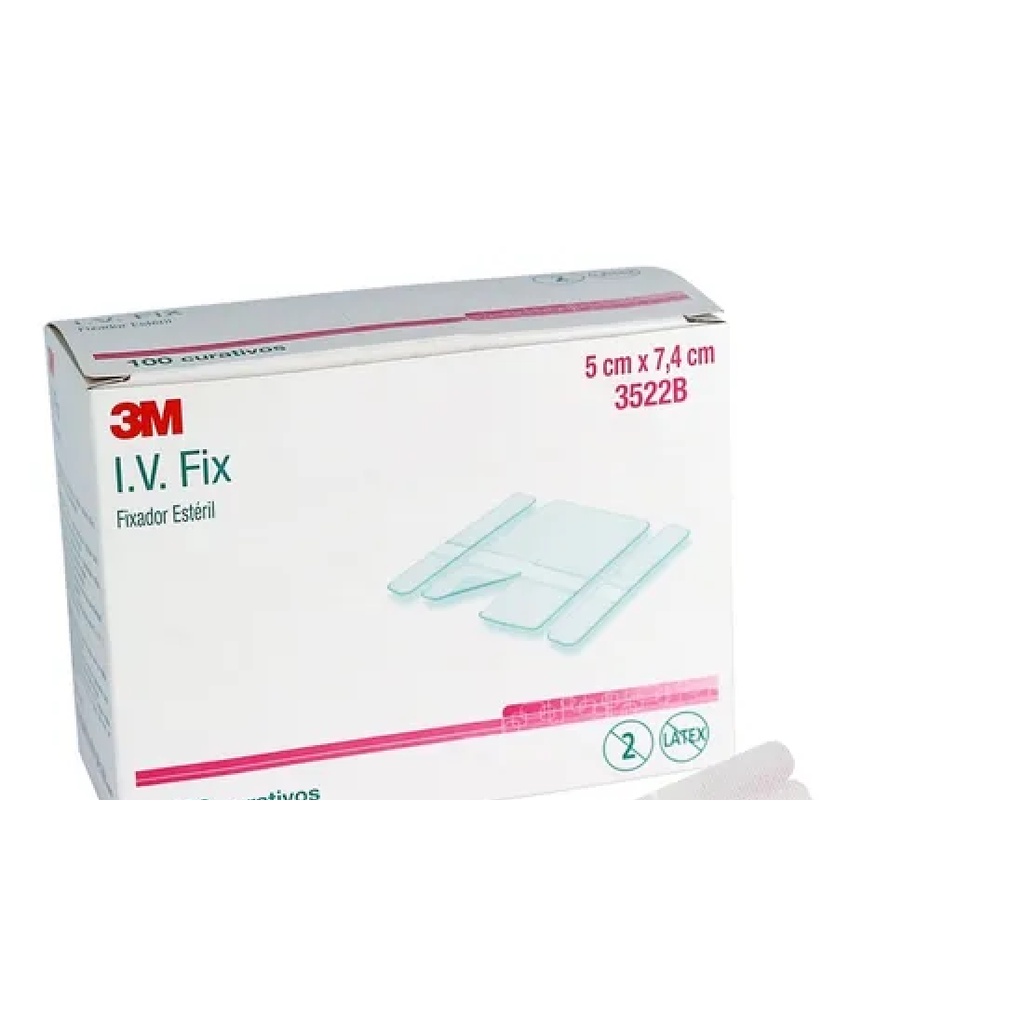 Adesivo Fixador de Cateter Esteril 3M IV Fix3522B Envio Imediato ...