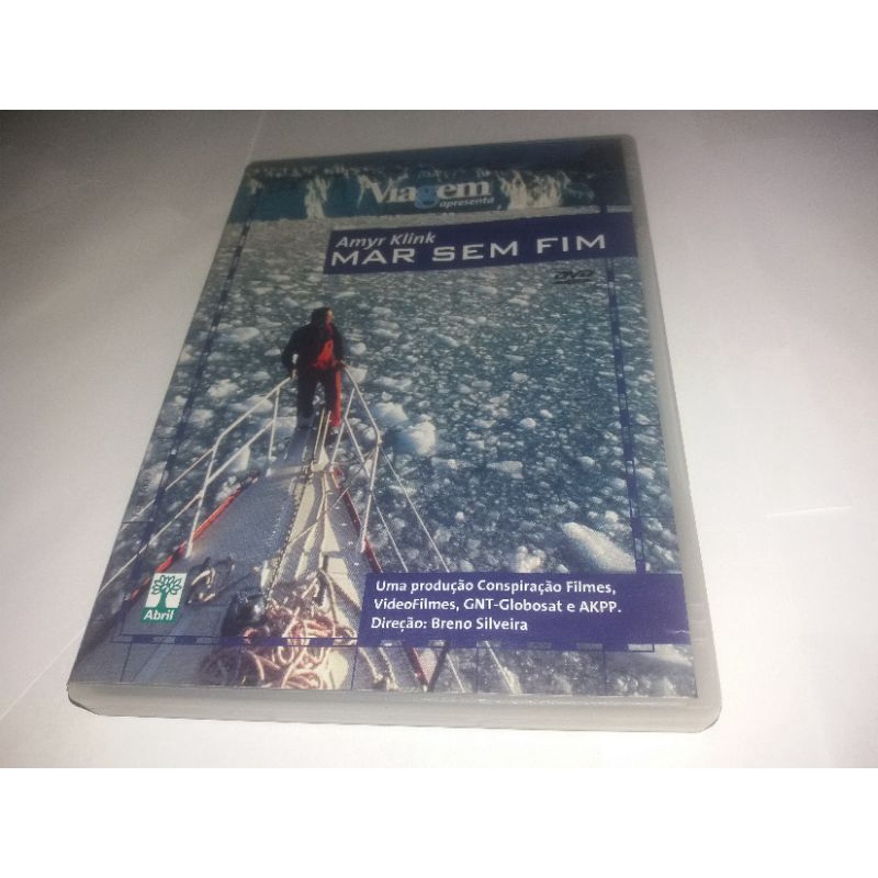 Dvd - Mar Sem Fim - 2001 - Amyr Klink - Documentario | Shopee Brasil