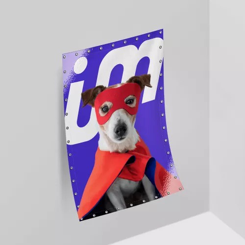 banner lona 90x60 cm personalizado 1unid | Shopee Brasil