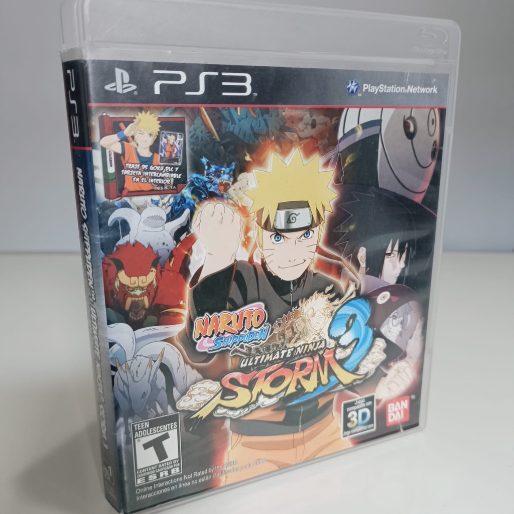 Naruto Ultimate Ninja Storm 3 Ps3 Físico Seminovo | Shopee Brasil