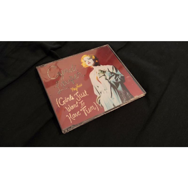 Cyndi Lauper Cd Single Hey Now Girls Just Wanna Have Fun Shopee Brasil