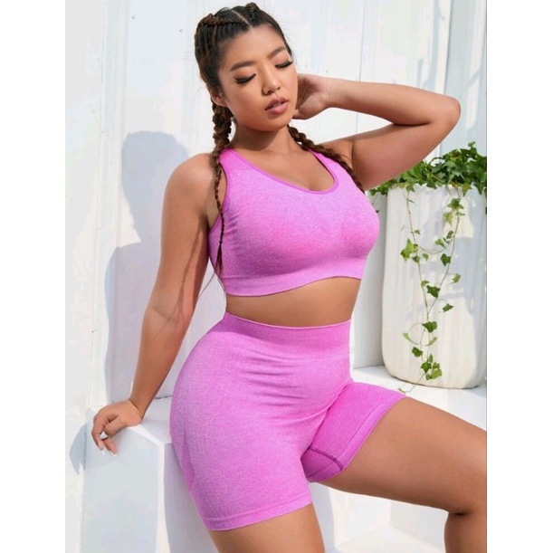 Short Empina Bumbum Pink Shein Curve Plus Size 1XL (VESTE 48/50) | Shopee Brasil