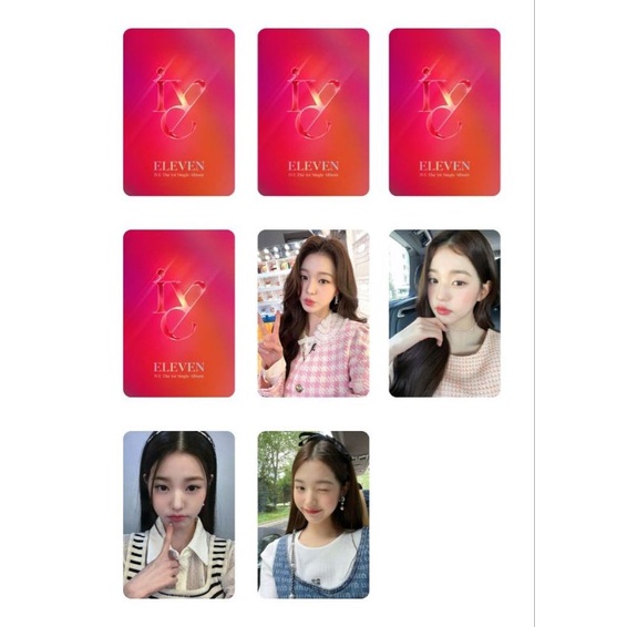 Wonyoung kit photocards Eleven IVE | Shopee Brasil