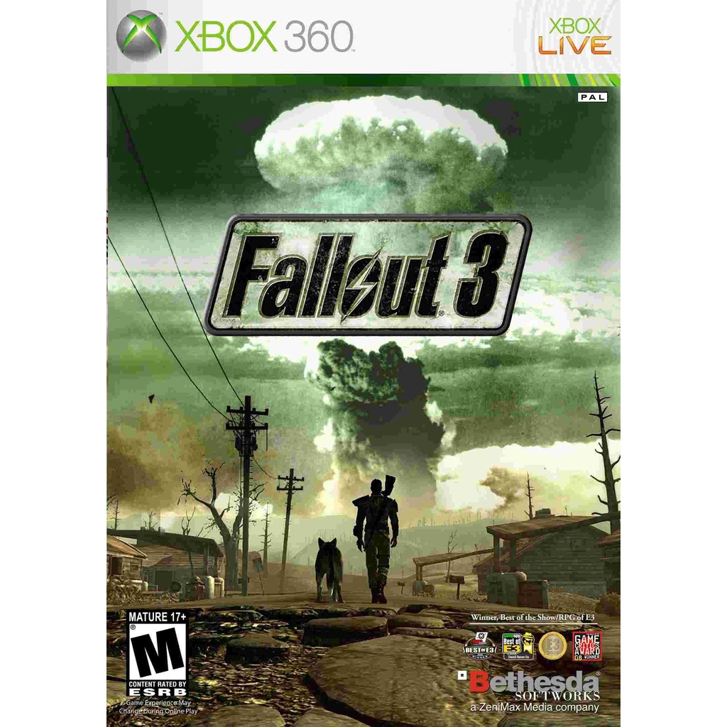 fallout 3 xbox 360 - MÍDIA FÍSICA | Shopee Brasil