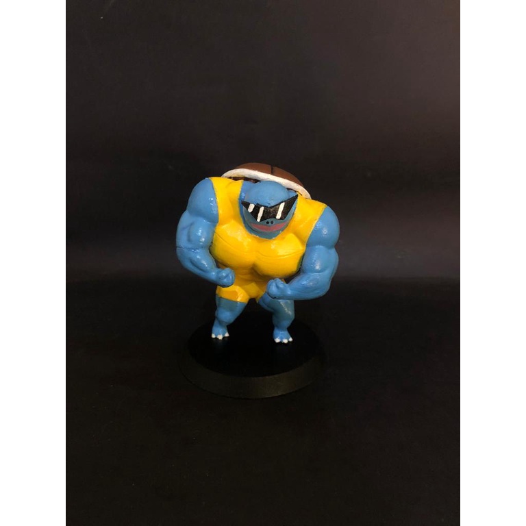 Action Figure Pokémon Squirtle Maromba Ultra Swole | Shopee Brasil