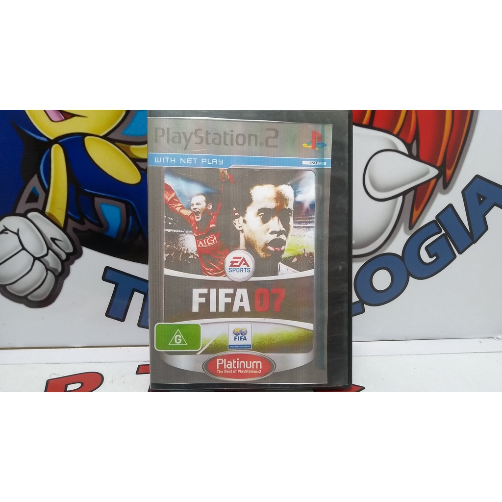 Jogo Para Ps2 Fifa 07 Soccer Original Mídia Física europeu só disco ...