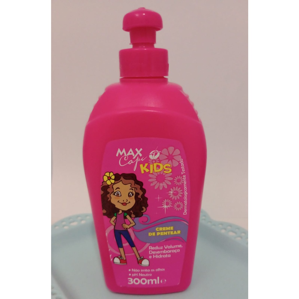 Max Capi creme de pentear kids 300ml | Shopee Brasil