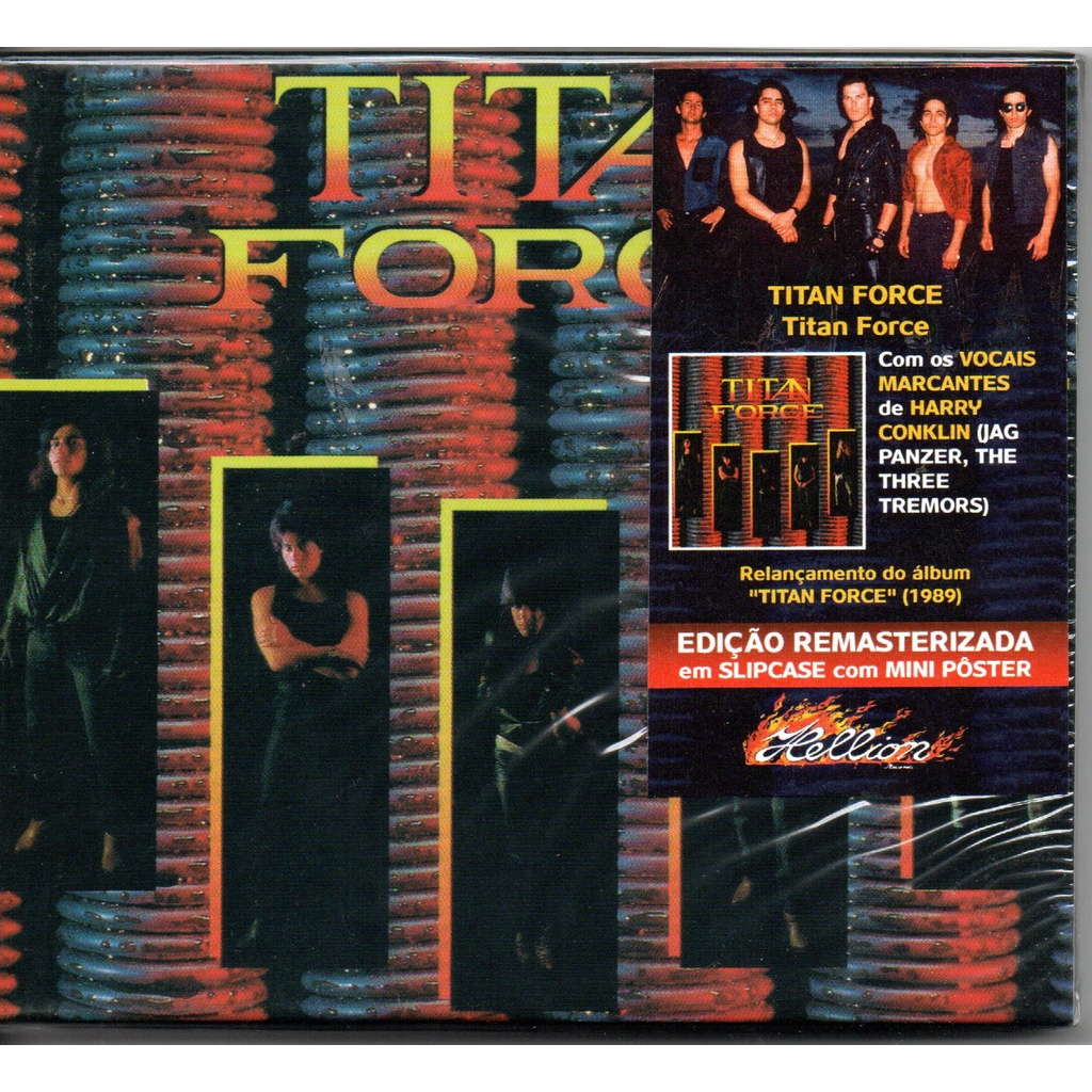 Cd Titan Force - Titan Force Slipcase Nacional (2022) | Shopee Brasil