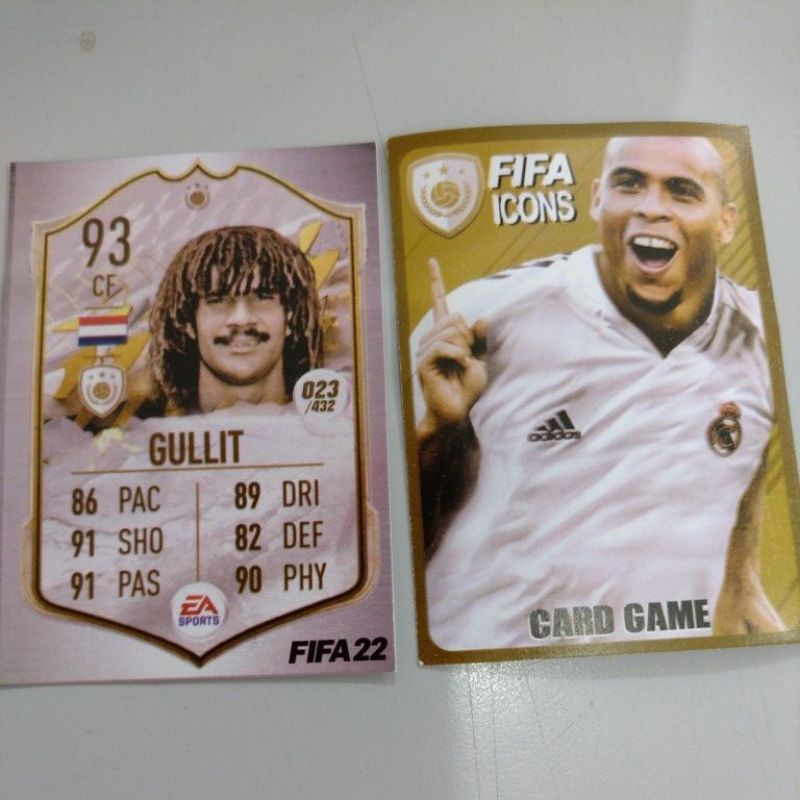 Card Alternativo Fifa Icons 023 Gullit | Shopee Brasil