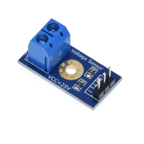 Sensor De Tensao 0 A 25vdc Para Arduino Esp8266 Pic Nodemcu Esp32 ...