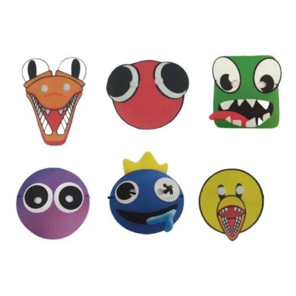 Mascara Rainbow Friends Babão Blue Envio Rápido | Shopee Brasil